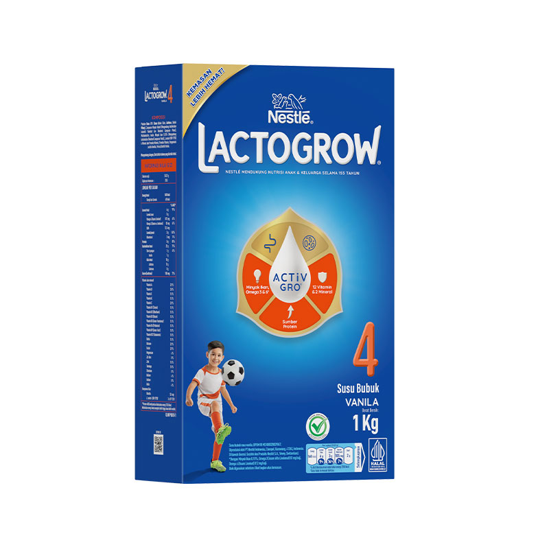 LACTOGROW PRO 3+ VANILA 1KG - RAJASUSU