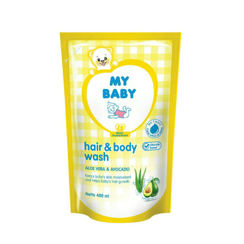 MY BABY HAIR & BODY WASH REFF 400 ML - RAJASUSU